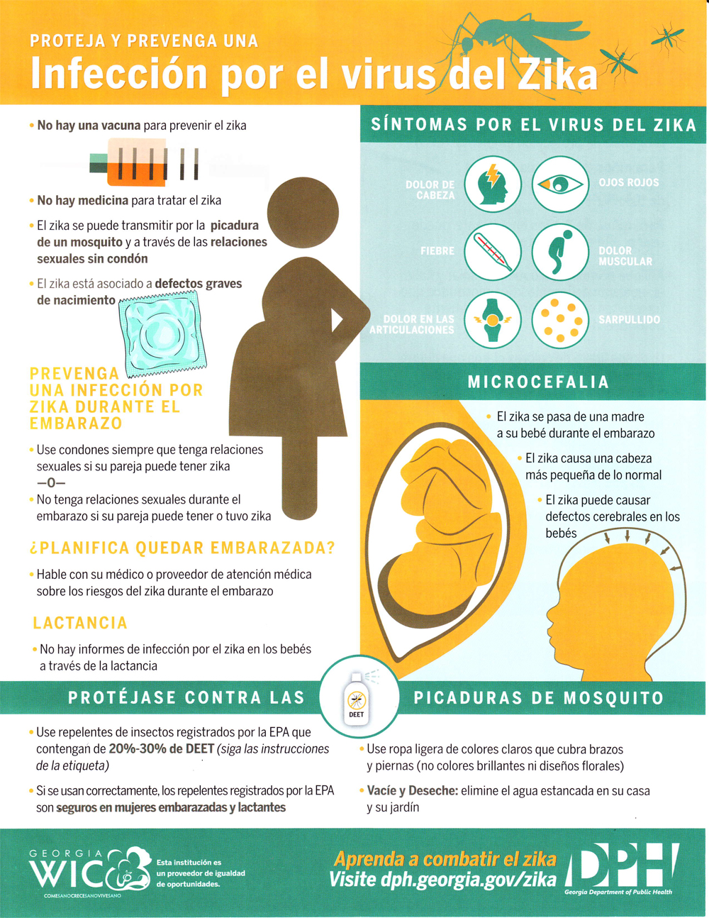 Zika WIC Spanish 2-1 copy - Georgia Coastal Health District Georgia ...
