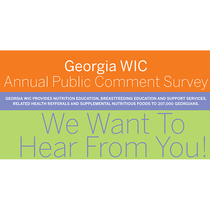 Georgia WIC Comment Survey - Georgia Coastal Health District Georgia ...