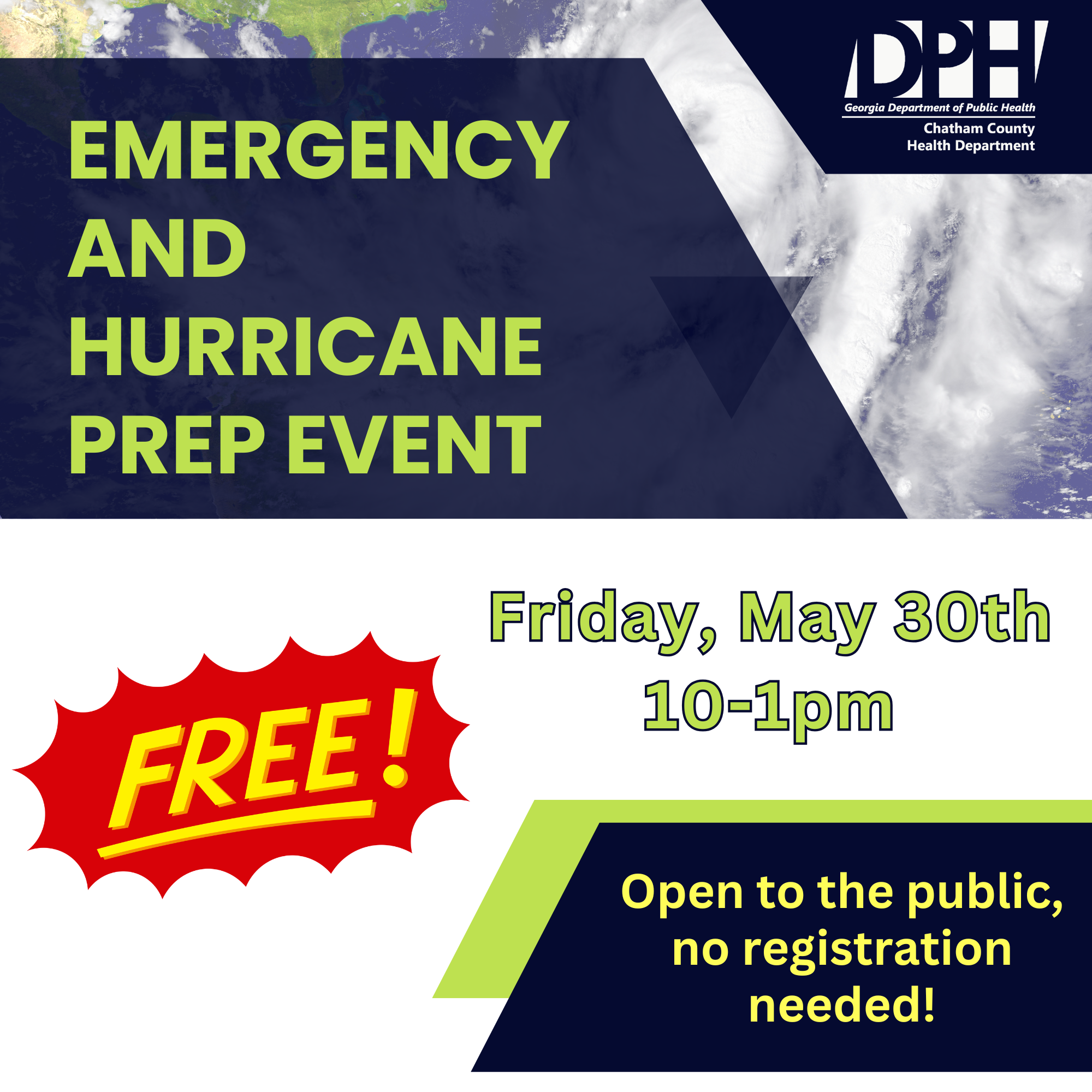 Chatham County Emergency and Hurricane Preparedness Event - Georgia ...